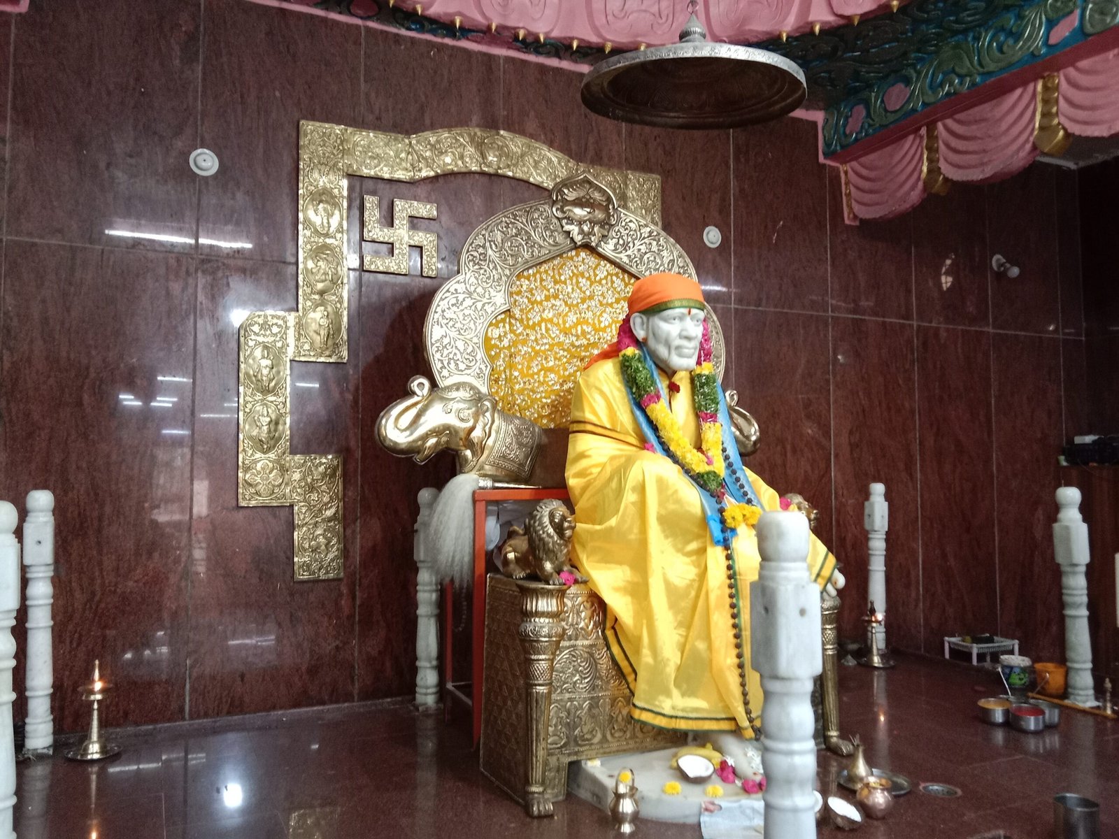 Shiridi Sai Baba Temple , Krishna Reddy Pet Rd, Raghavendra Colony ...